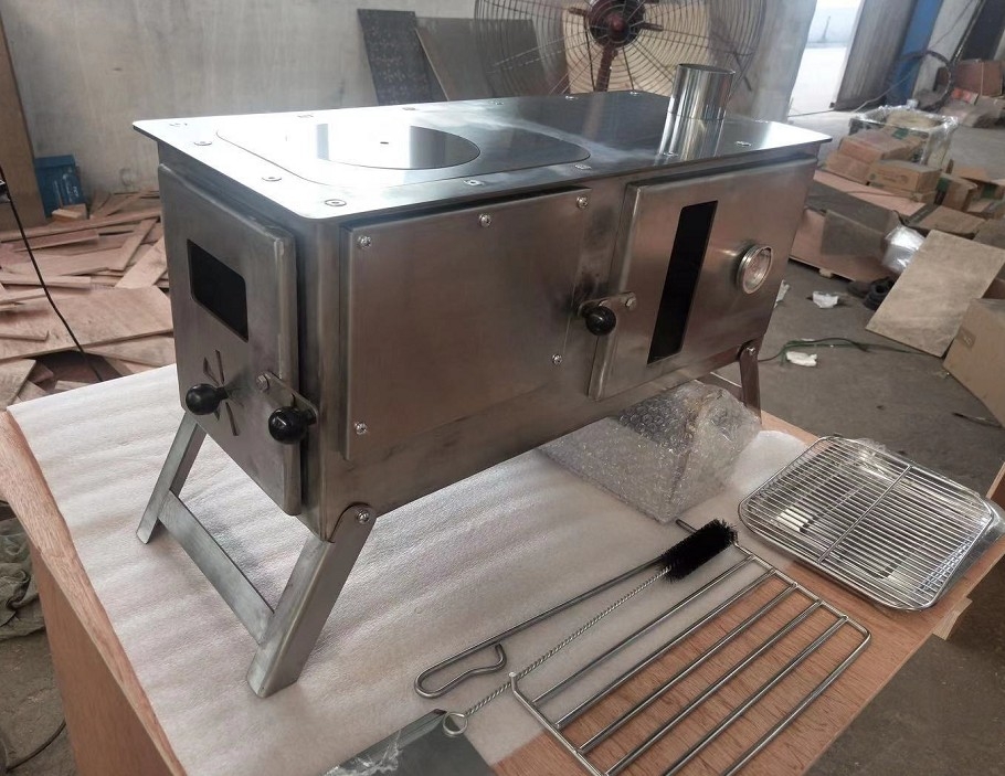 Stainless Steel Multi-Function Tent Dragon | Chimney Stoves