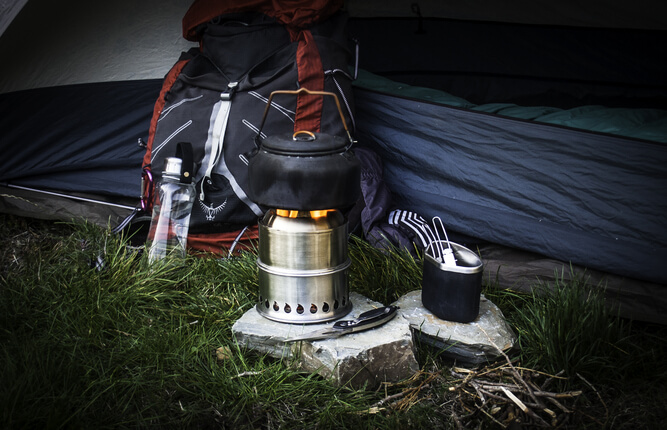 304 Stainless Steel Scout Stove | Stoves: Backpack Stove, Fixed Chimney ...